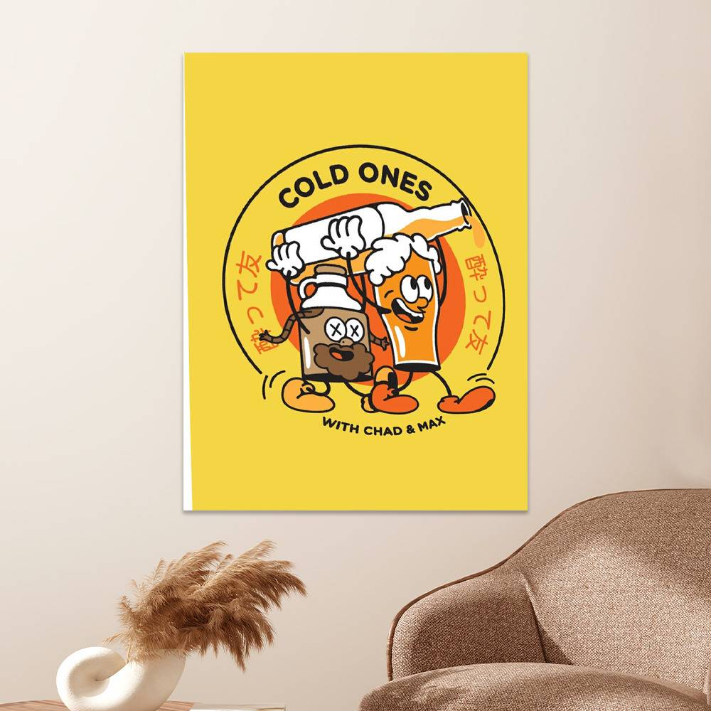 Cold Ones Poster, Cold Ones Posters | coldonesmerch.store