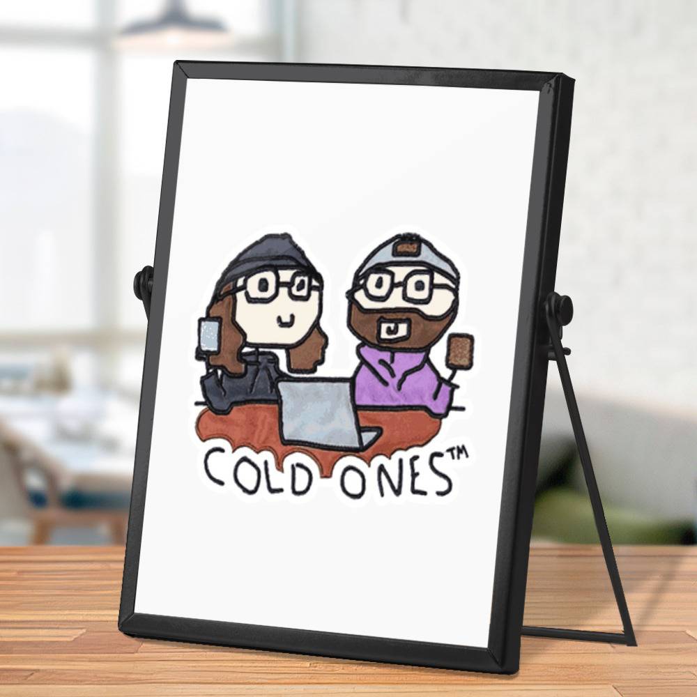 Cold Ones Merch Plaque Classic Celebrity Plaque | coldonesmerch.store