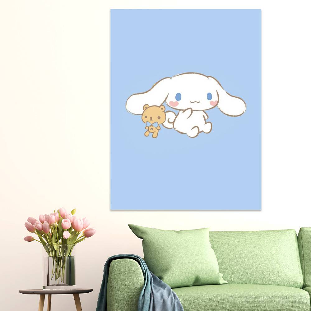 Cinnamoroll Poster Companion Lollipop Poster Wall Art Sticky Poster ...